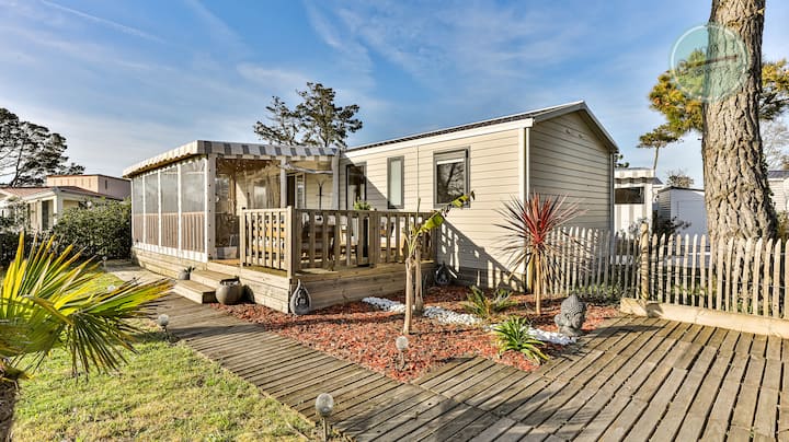 Mobil-home Dans Parc Résidentiel - Saint-Hilaire-de-Riez