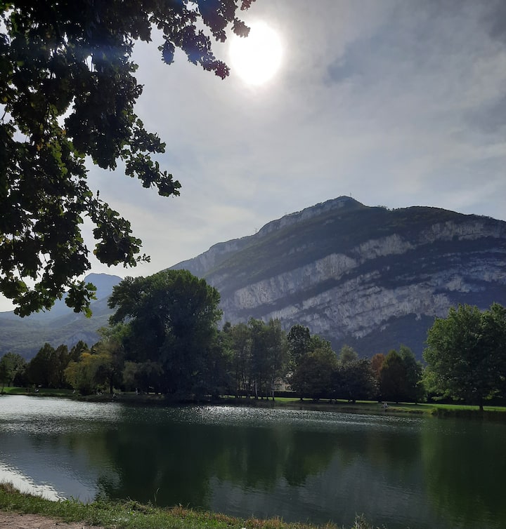 Proche Grenoble Maison Jardin Au Pied Du Vercors - Sassenage