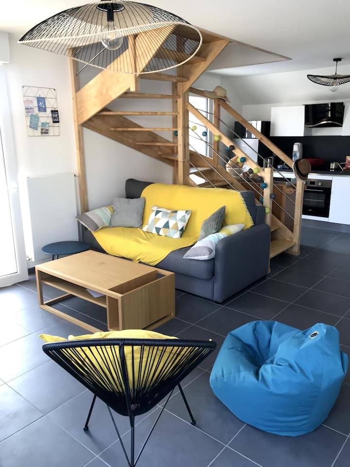 Appartement Wimereusien Avec Terrasse Et Balcon - Wimereux