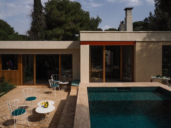 Maison Californienne Avec Piscine Proche De La Mer - Marseille