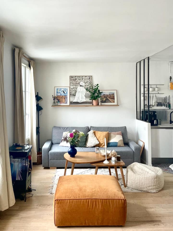 Charmant Studio Belleville - Paris