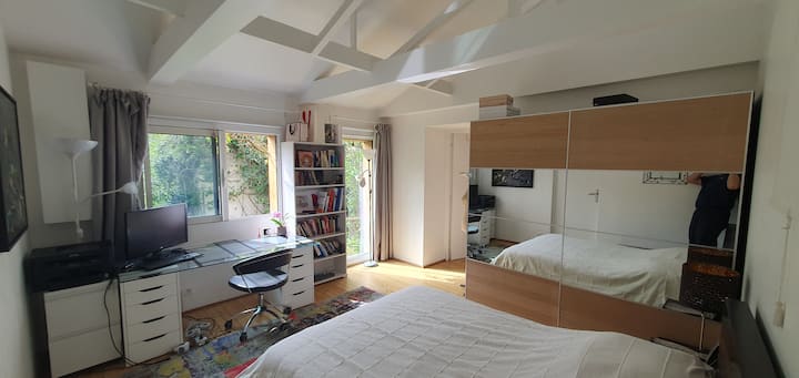 Chambre Au Calme Sur Jardin - Colombes