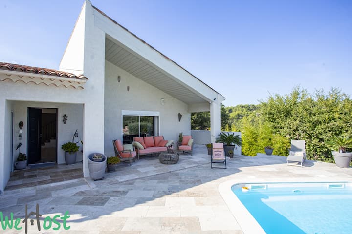 Villa Piscine Proche Aix En Provence - Bouc-Bel-Air