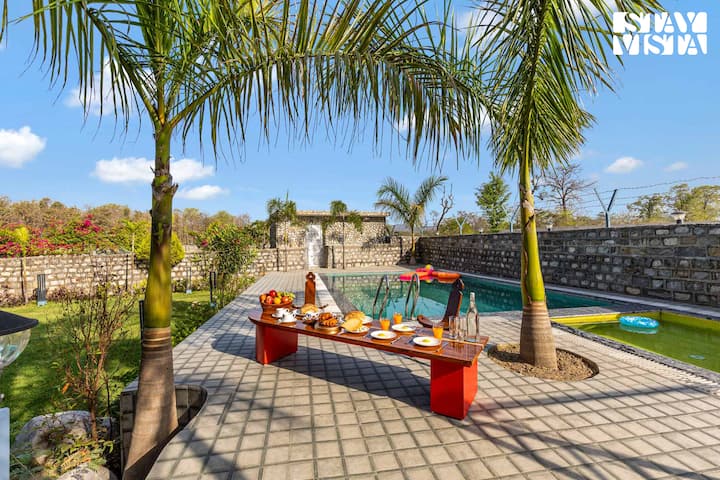 4br Cedar @ Corbett Calling | Luxe Stay - ラムナガル