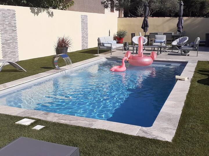 Rez Jardin Calme Coeur Provence - Velaux