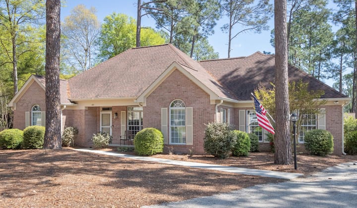 North & South House With 4-seat Golf Cart/hot Tub - Pinehurst, NC