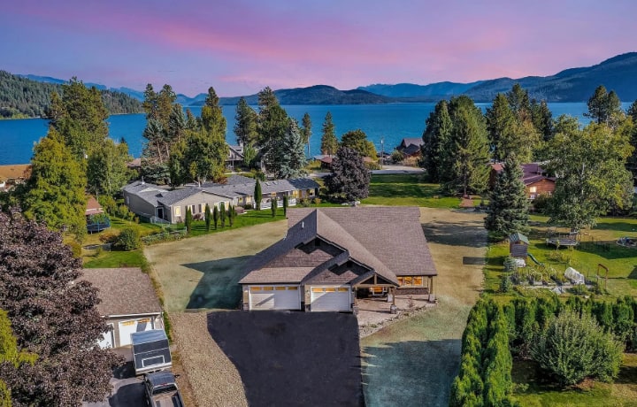 New Modern Luxury Home Water Views - Sandpoint, ID
