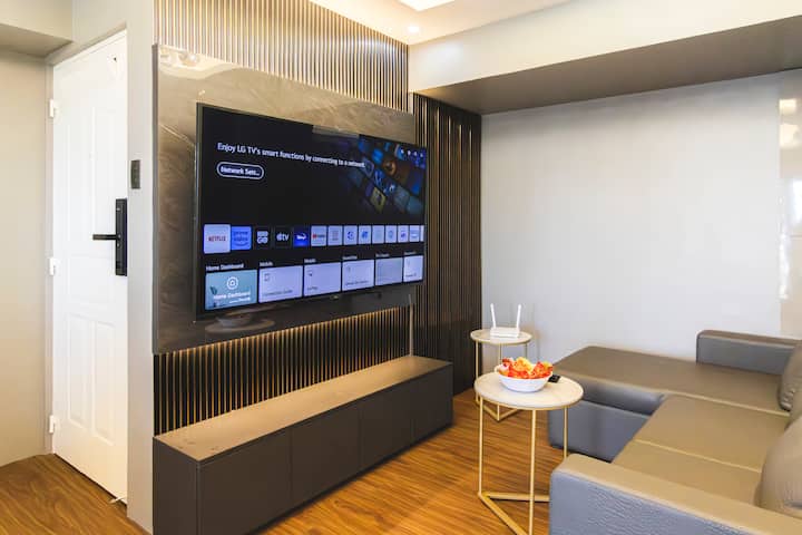 2br 65" Tv Wi-fi Netflix Prime - Tagaytay