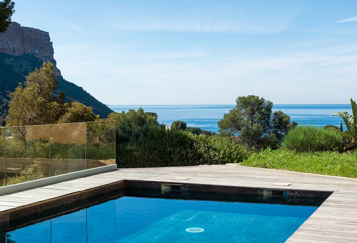 Super Cassis Paradis  8p Piscine Vue Mer - 꺄씨스
