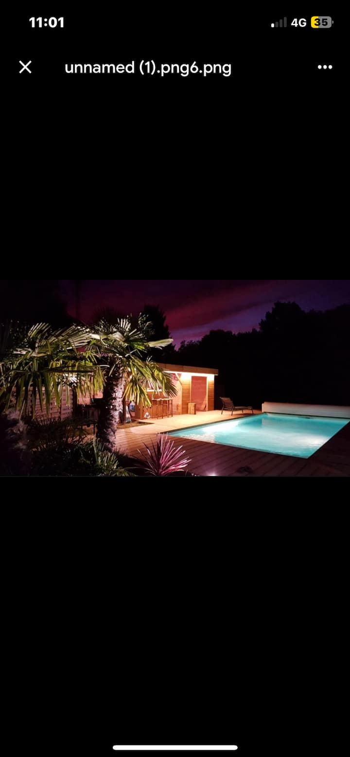 Villa Agréable Pour Détente - Belin-Béliet