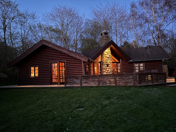 Bjælkehytte Med Pool Og Sauna - Dinamarca