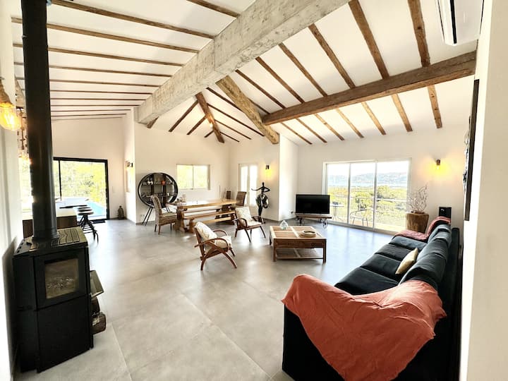Villa Vue Mer Et Montagnes 9 Pers - Porto-Vecchio