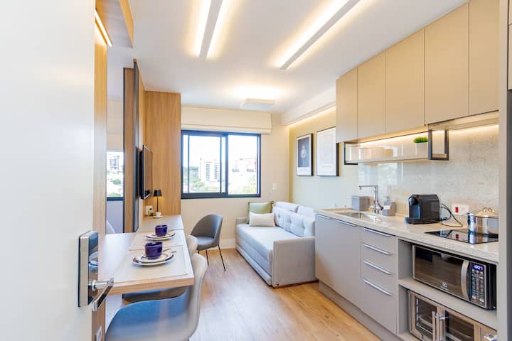 Apartamento Moderno No Mercês - Curitiba