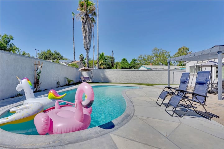 Remodeled Double Flamingo Pool/hot Tub/bbq/game Rm - Del Mar, CA