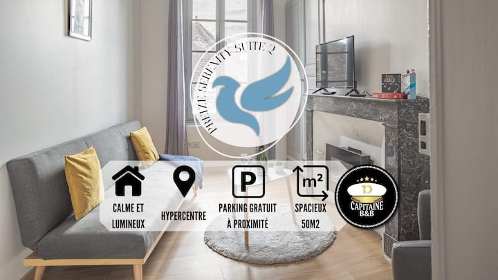 Preize Serenity Suite 2 - Hypercentre - 2 Pers. - Troyes