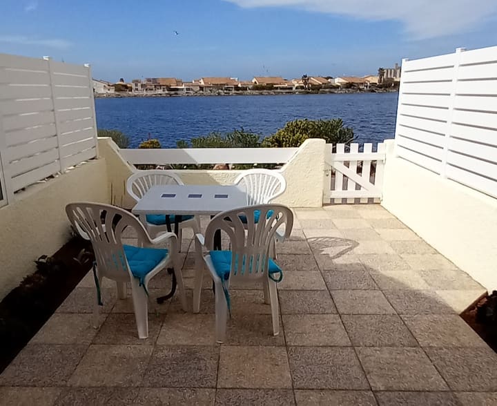 Maison La Tanière Des 2 Loups Vue Sur Lac - Port-la-Nouvelle