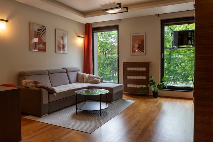Kraków Główny Apartment - Parking, Workspace - Cracovia