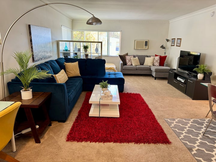 Large Queen & Full-size Bed, A/c+parking, By Ucla! - Rustic Canyon - Los Angeles
