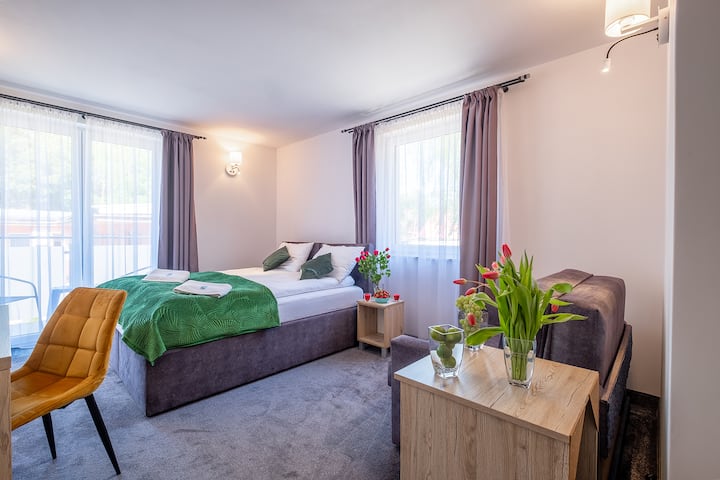 Nova Fala ŁEba 200 M Do Plaży Pokój 3-osobowy - Łeba