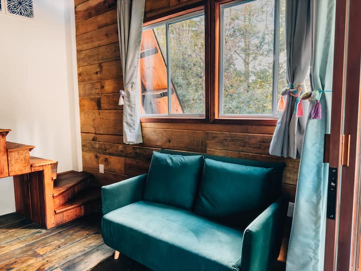 8 - Cabaña Para 2, Con Terraza Y Hermosa Vista. - San Cristóbal de las Casas