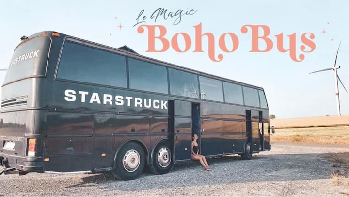 Bus Aménagé | Dans Un Jardin - Liegi