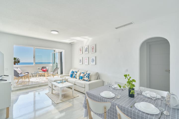 Piso Espectacular Frente Al Mar Piscina Tranquila - Benalmádena