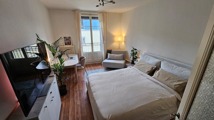 Cozy Apartment In Paquis - Geneva