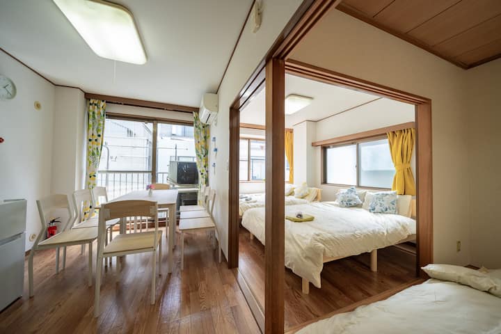 上野/浅草・秋葉原近い‼️六本木、渋谷、築地アクセス良好！最寄駅から徒歩5分！閑静で過ごしやすい。 - Ueno