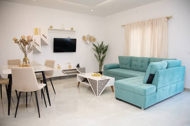 Two Bedroom 4pax With Outdoor Hot Tub Village Anto - Santorini