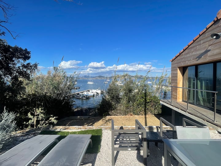 Le Lodge Pieds Dans L'eau -Giens - Porquerolles