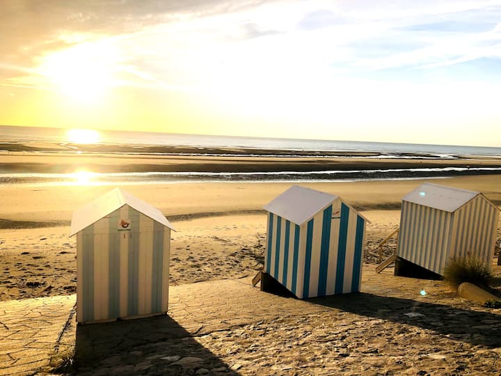 L'escapade Vue Mer 2p/4p - Hardelot - Parking - Lac des Miroirs