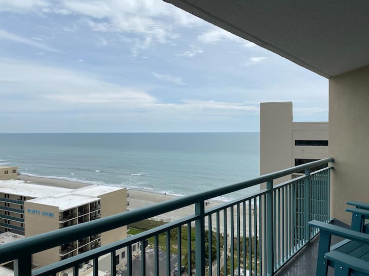 3 Bdr 2 Bath Oceanview 1407 Sand Dunes W/waterpark - Myrtle Beach