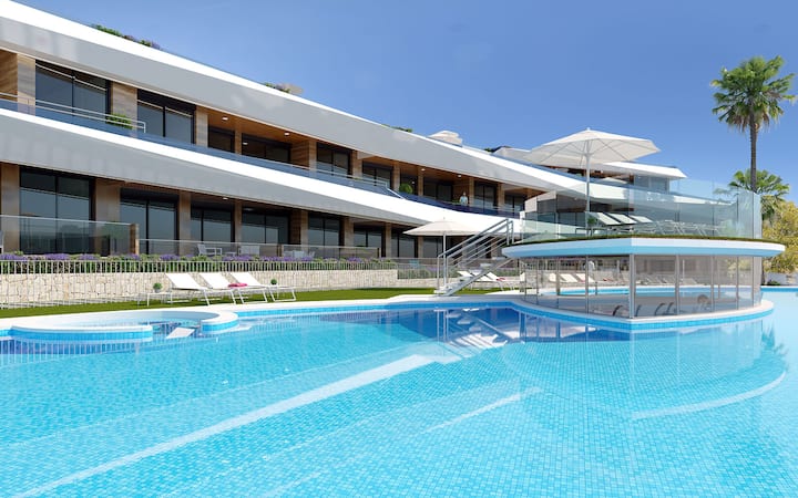 Aura-piscina 2 Vista Al Mar - Santa Pola