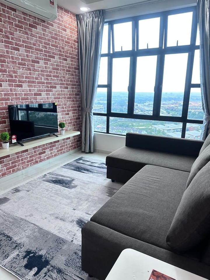 E.life D'summit Residence 2r+2b 21-09 Wifi+netflix - Skudai