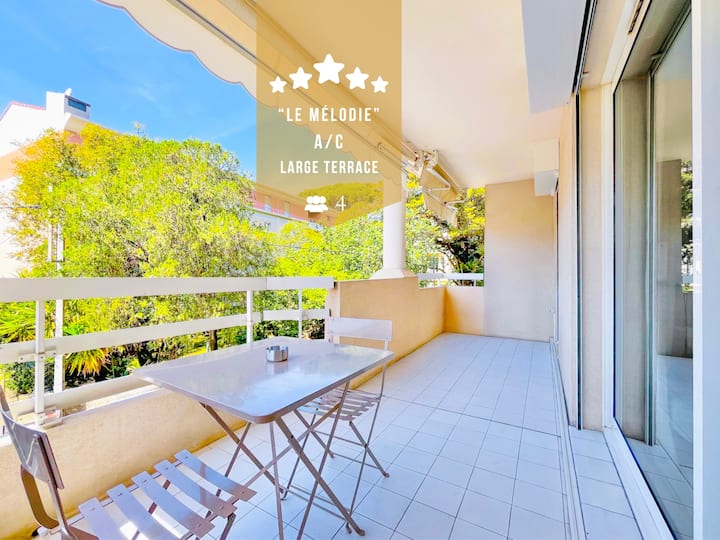 Le Cannes Mélodie - Terrasse - Cannes