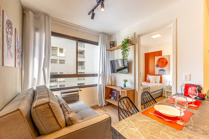 Apartamento De 2 Quartos Próximo Shop. Ibirapuera - Moema