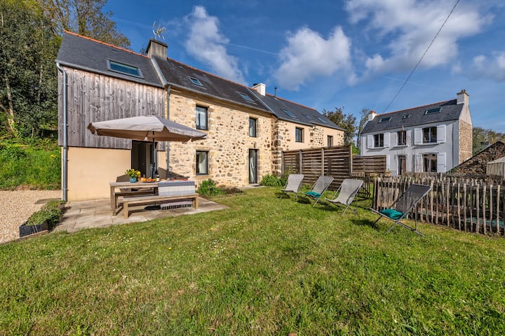 Toudig - Maison Avec Terrasse Et Jardin - Ibis budget Brest Sud Plougastel