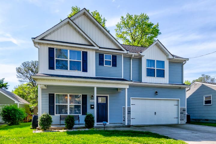 Homey Haven~kidproof~bbq~firepit - Regent University, Virginia Beach