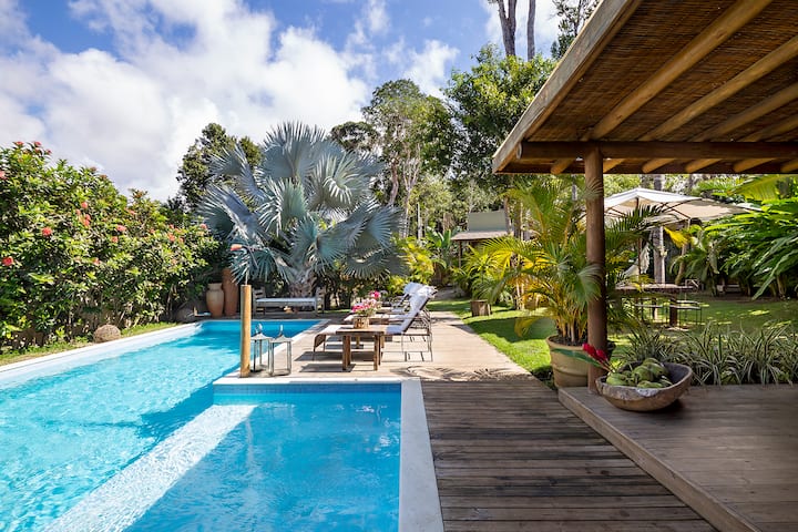 Paraíso Em Trancoso! Staff, 7 Quartos, Piscina - Trancoso