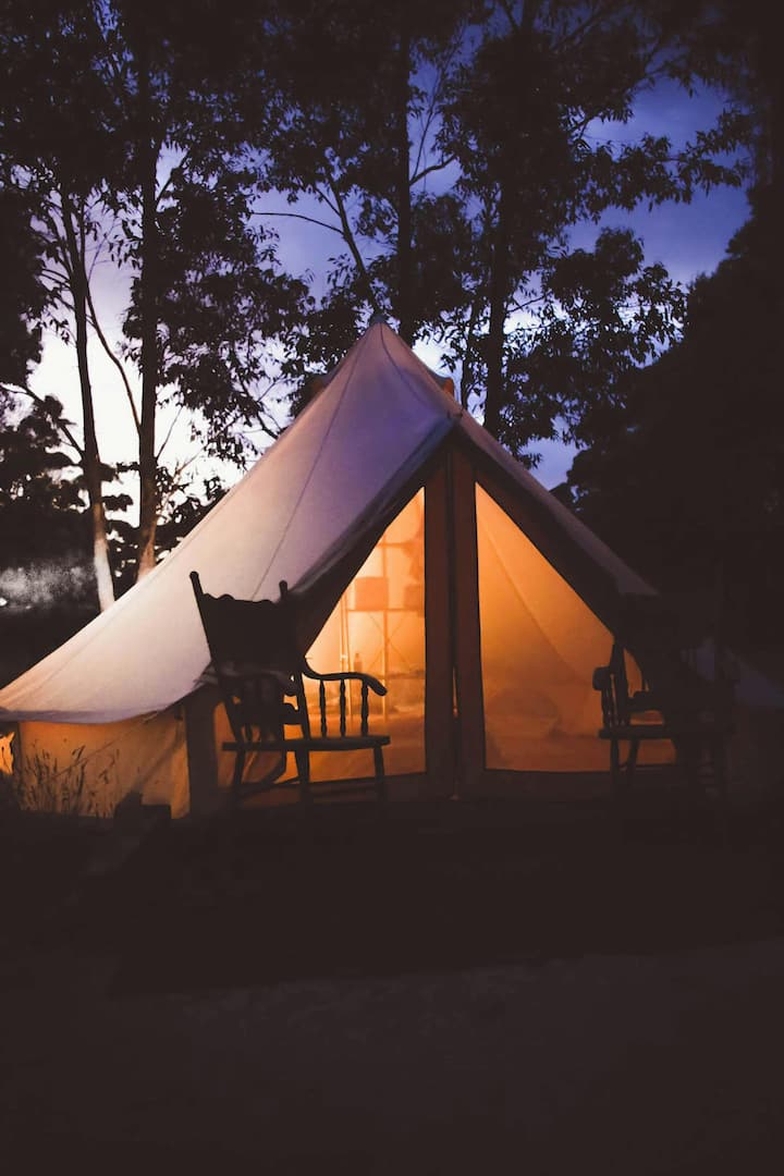 Ocean Front Bell Tent 3 - Sechelt