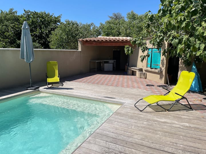 Jolie Villa 8p Piscine Privée - Uzès