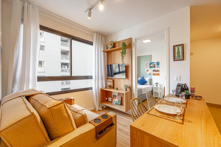 Belo Apartamento De 2 Quartos Em Moema - Moema