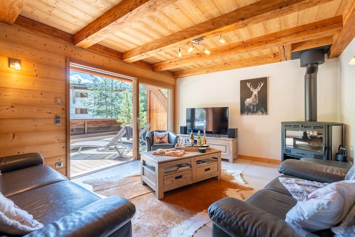 Chalet 5 éToiles Face Aux Pistes De Ski - La Clusaz