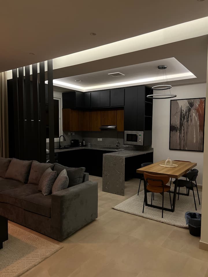 2br | Modern Style W/ Full Kitchen & Self Entry - Riyadh