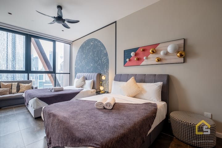 Serene Space #30 W/washer&dryer @Klcc Scarletz - Kuala Lumpur