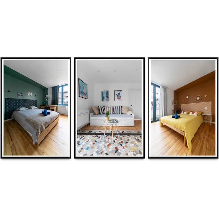 Appartement  Design Hyper Centre - Idéal Curiste - Bellerive-sur-Allier
