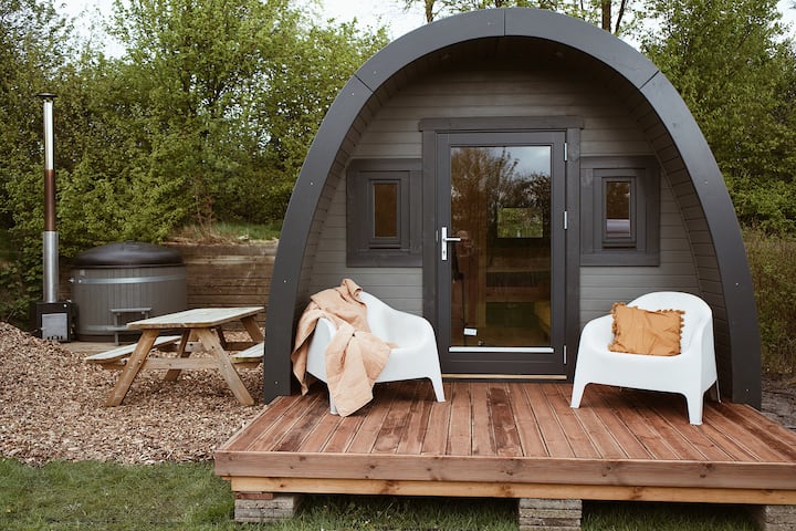 Glamping Pod Met Hottub En Omringd Door Natuur! - Niederlande
