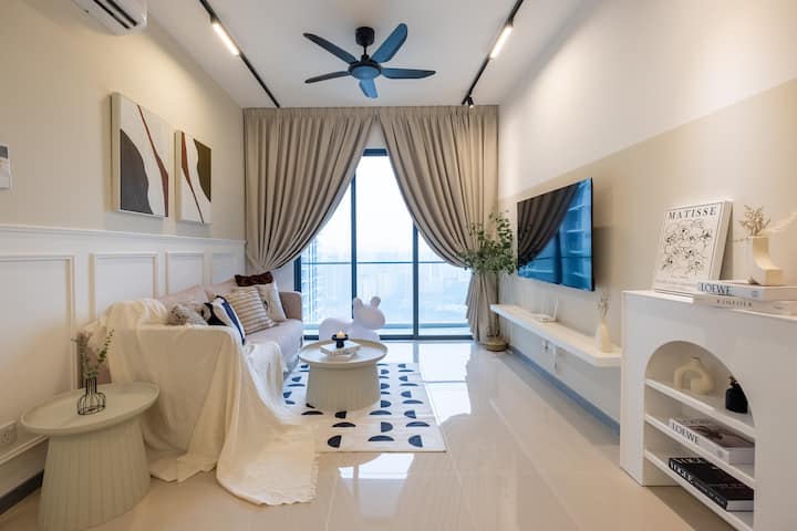 Chic Getaway Sweet Families3br2bath8pax|aeon|mitec - Petaling Jaya