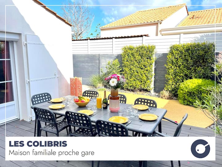 Les Colibris - Maison Familiale Quartier Gare - Les Sables-d'Olonne