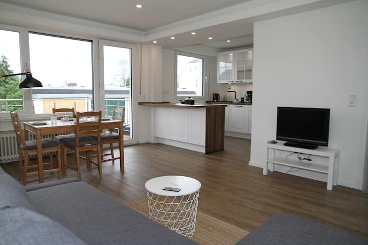 Modern Business Appartment Dus At Rhine - Krefeld